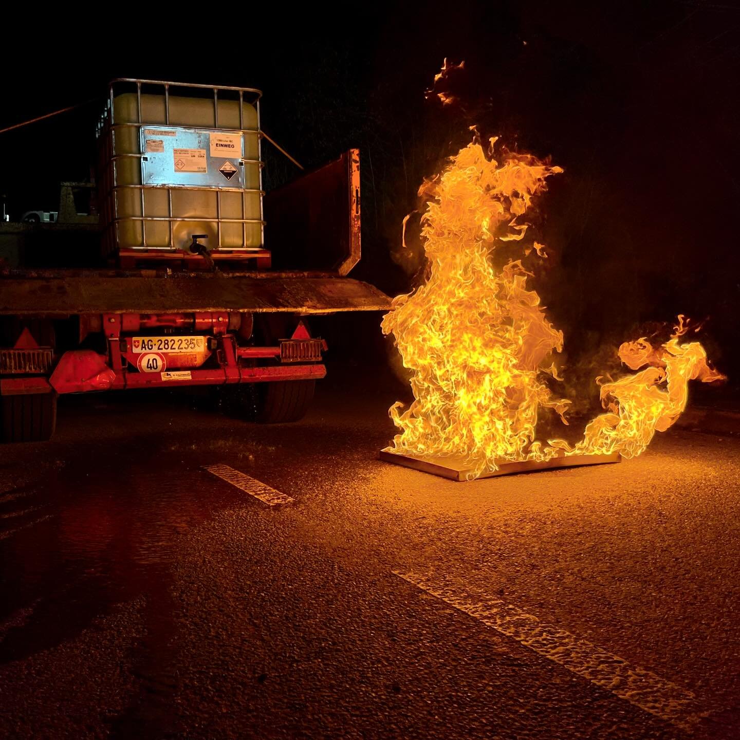 Feuerwehr Kölliken – Kaderübung 07.03.24